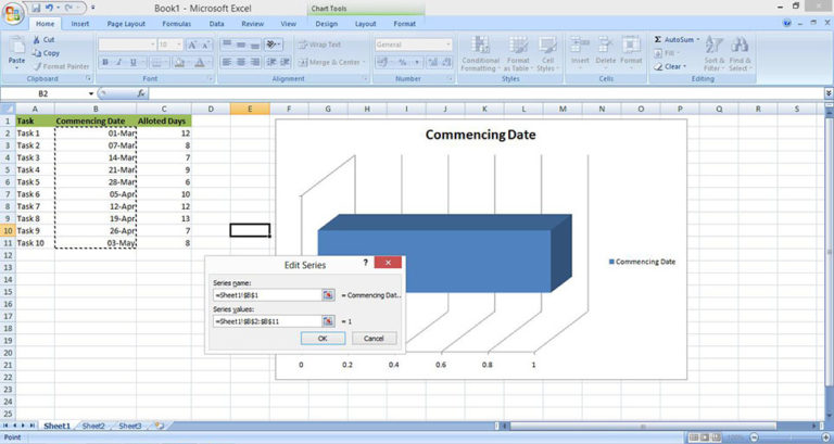 How to Create a Gantt Chart in Microsoft Excel (w/ Screenshots) - My ...