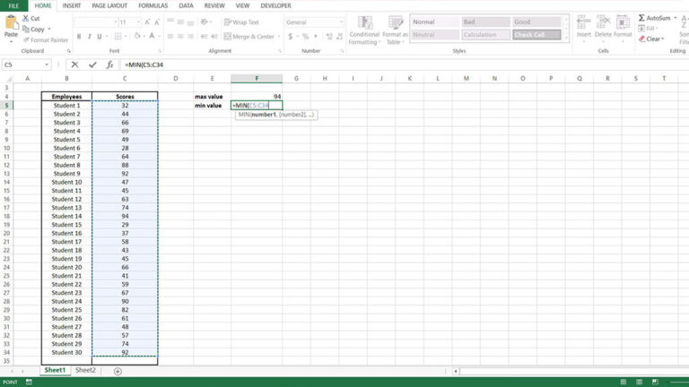 How to Create Frequency Table in Excel - My Chart Guide