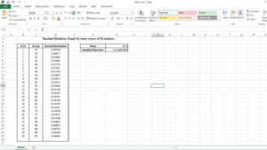 How to Create Standard Deviation Graph in Excel - My Chart Guide
