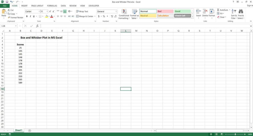 How to Create Box and Whisker Plots in Excel - My Chart Guide