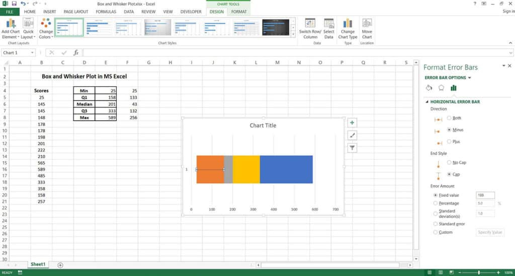 How to Create Box and Whisker Plots in Excel - My Chart Guide